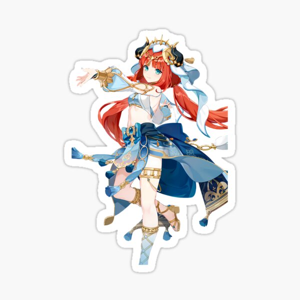"Genshin Impact Nilou " Sticker for Sale by DereDereStore | Redbubble