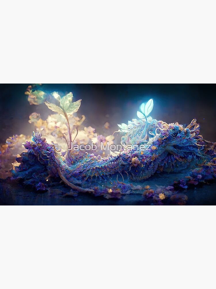 "Bioluminescent Fern Creeper" Poster for Sale by Jacob-Montanez | Redbubble