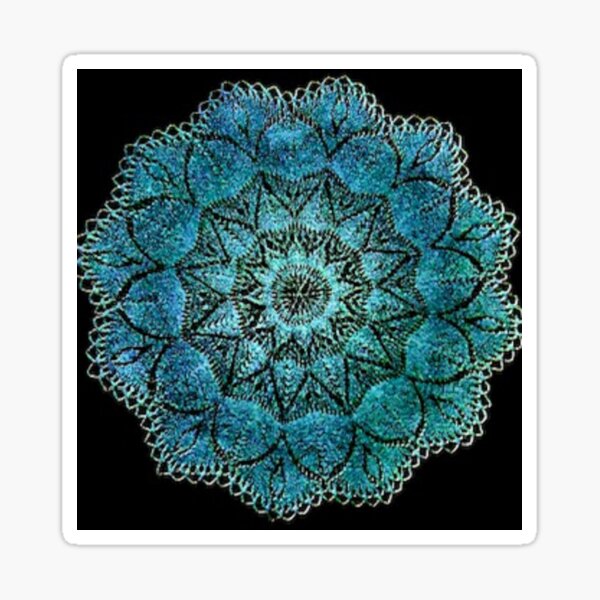 "Turquoise Ray Art Prints" Sticker for Sale by SoulArtSara | Redbubble