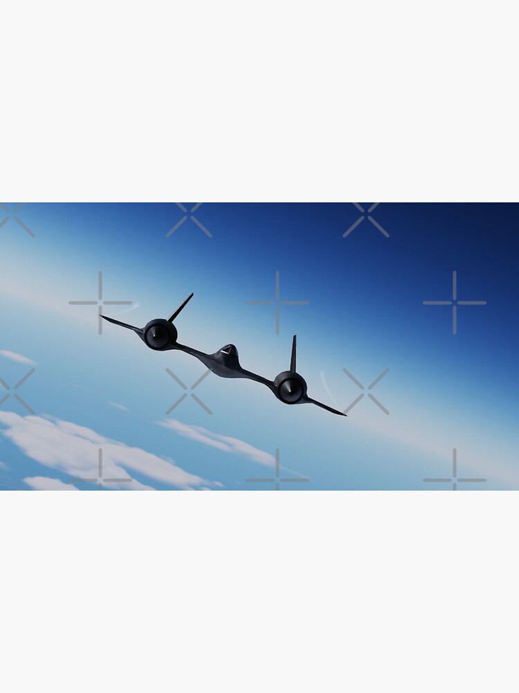 "High Speed, High Altitude SR-71 Blackbird" Sticker for Sale by ...