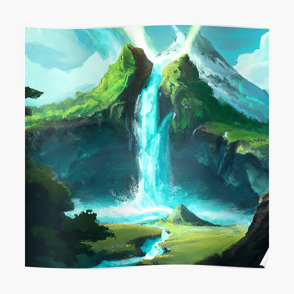 "Crying Mount" Poster for Sale by KateBoon | Redbubble