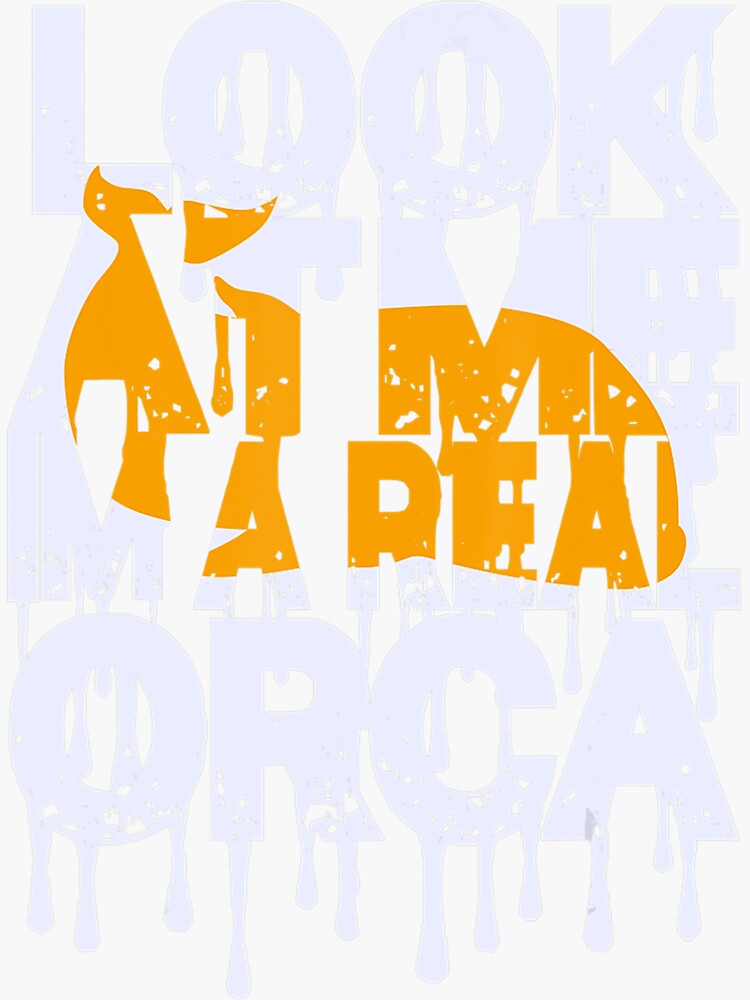 "Halloween ORCA Costume Easy Animal Costume Party Kids" Sticker for ...