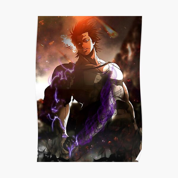 Póster «Black Clover Yami Sukehiro Anime Gráfico Badass» de JohnnyRhi ...