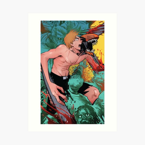 "Denji | Csm Chainsaw Man" Art Print for Sale by ShoninStore | Redbubble