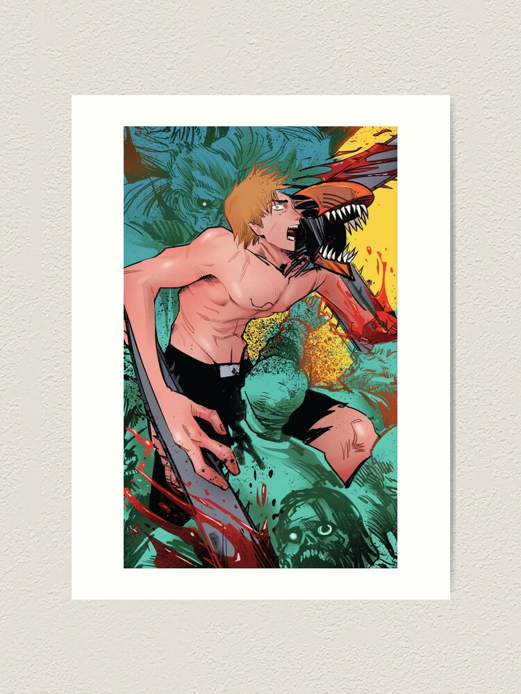 "Denji | Csm Chainsaw Man" Art Print for Sale by ShoninStore | Redbubble