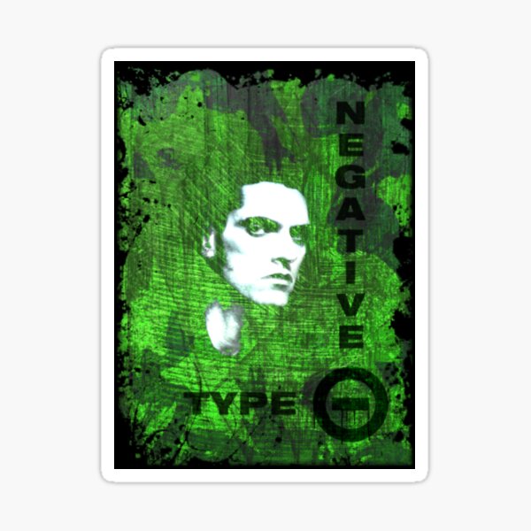 "type o negative" Sticker for Sale by wallpaperopo | Redbubble