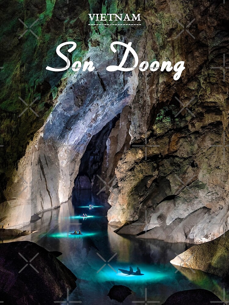 "Hang Son Doong Vietnam" Poster for Sale by PostersStickers | Redbubble