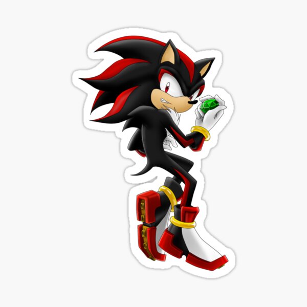 "Shadow the hedgehog " Sticker for Sale by Shopclubdesign | Redbubble