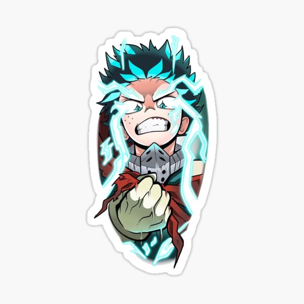 "deku" Sticker for Sale by drakoui | Redbubble