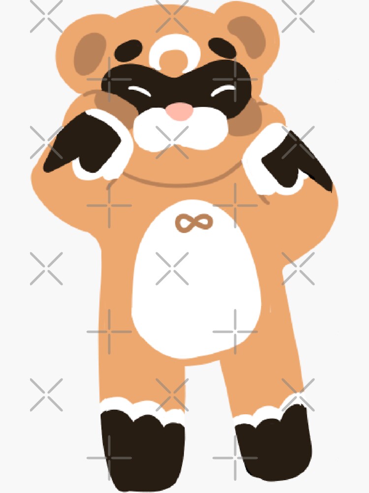 "guoba cute" Sticker for Sale by Chikaari-Silver | Redbubble