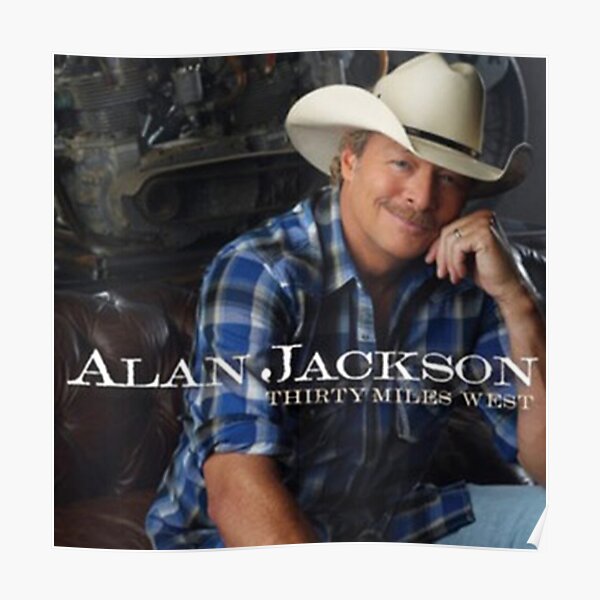 "allan Jackson - Album" Poster for Sale by Arleelk | Redbubble
