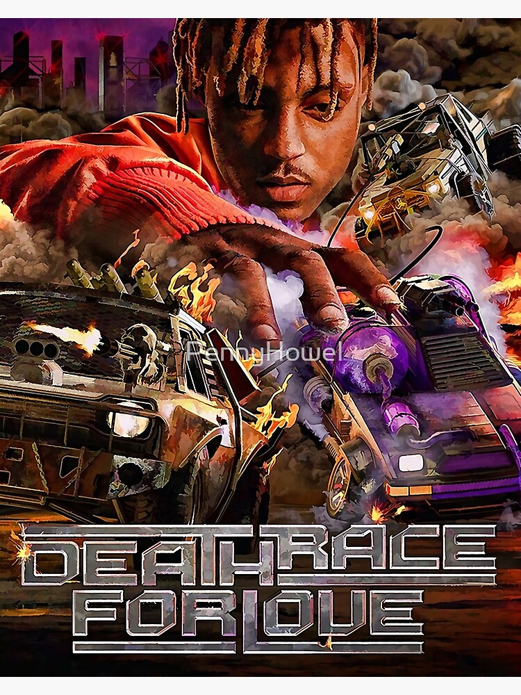 "Juice WRLD - Death Race for Love Digital Oil Painting" Poster for Sale ...