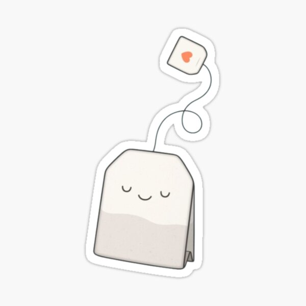 "Teabag" Sticker for Sale by PottersArt | Redbubble