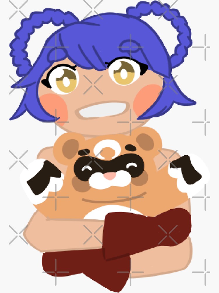 "Xiangling and Guoba" Sticker for Sale by Chikaari-Silver | Redbubble