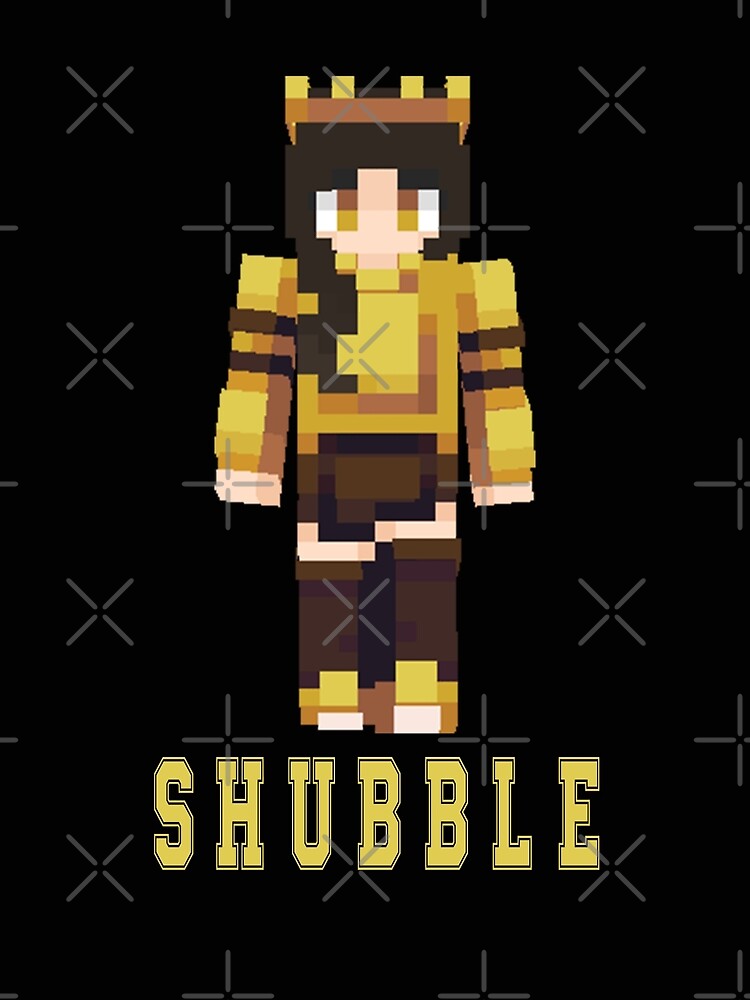 Lámina fotográfica «Sassy Shubble Nova Skin para jugador de Minecraft ...