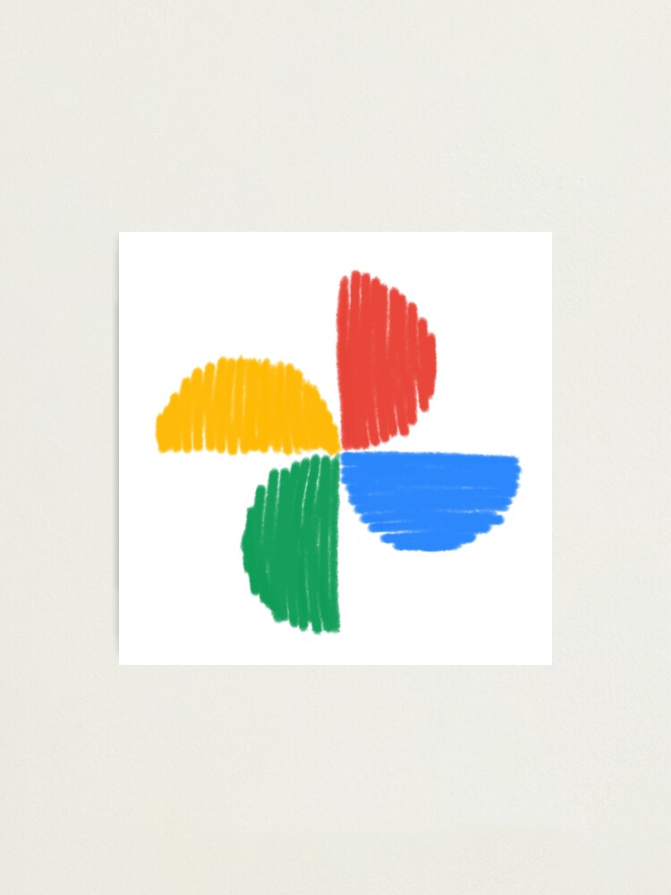 Lámina fotográfica «Dibujo del icono de lápiz de Google Photos» de ... Lámina fotográfica «Dibujo del icono de lápiz de Google Photos» de ...