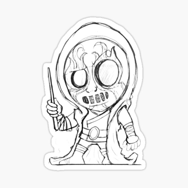 "Death Eaters Among Us with Wands" Sticker for Sale by PottersArt ...