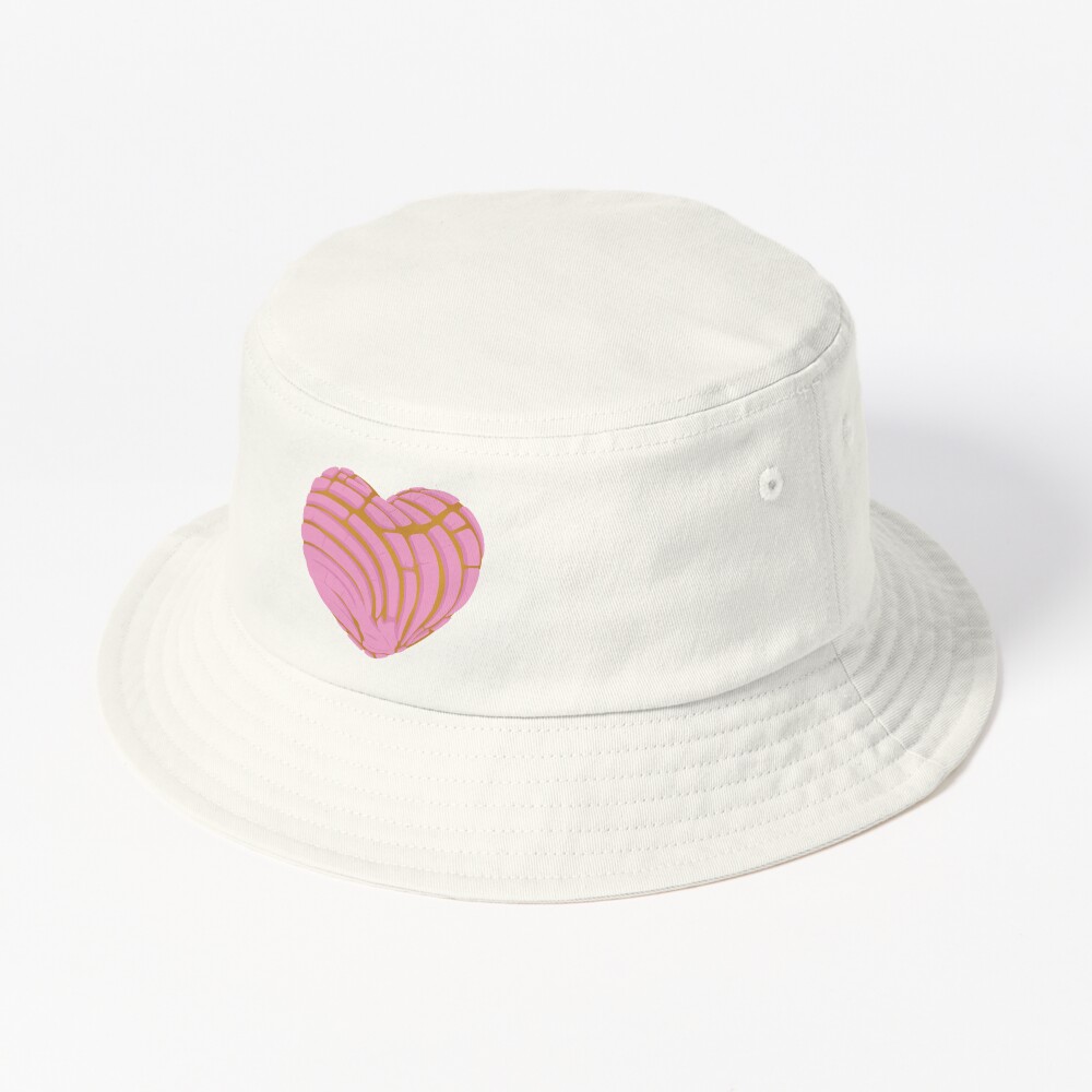 "Pink Concha Heart" Sticker for Sale by STrev-Stickers | Redbubble