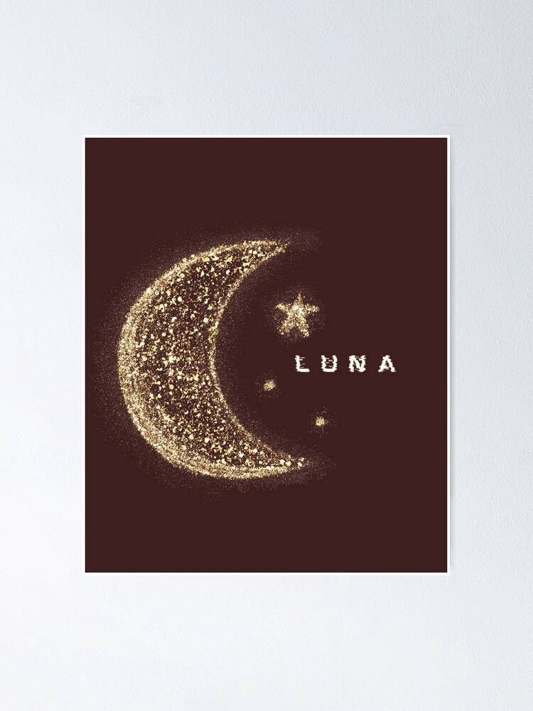 "Luna x Starlight" Poster for Sale by Pupcaf | Redbubble