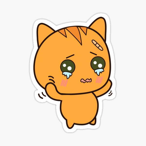 "Crybaby Timmy" Sticker for Sale by smitten-kittens | Redbubble