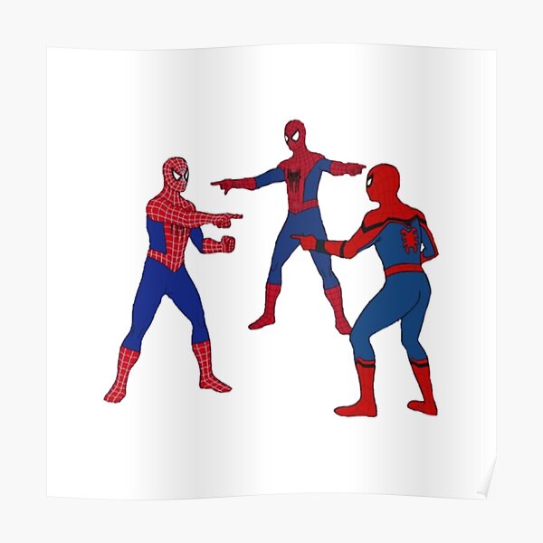 "spidey meme" Poster for Sale by peterpeeeep | Redbubble