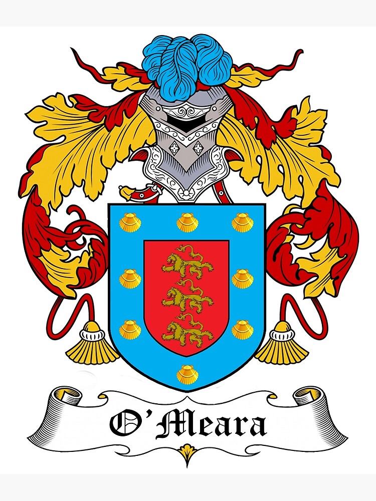 "O'MEARA FAMILY CREST" Poster for Sale by CathalDevlin | Redbubble