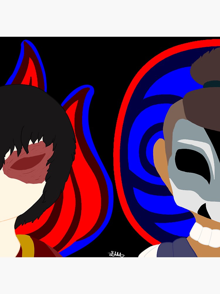 "ATLA Zuko/Sokka Warrior" Sticker for Sale by Fgames2 | Redbubble