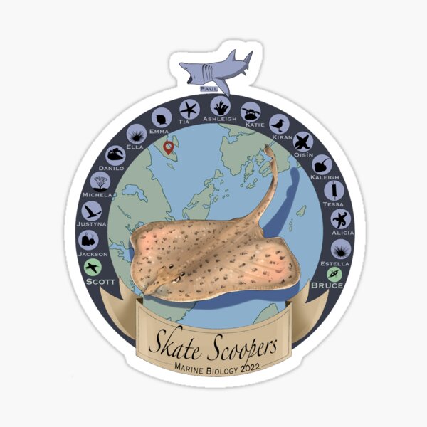 "UOPFB Marine Bio 2022" Sticker for Sale by Eberh-art | Redbubble