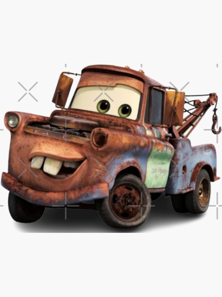 "Mater " Sticker for Sale by ALAnimes | Redbubble