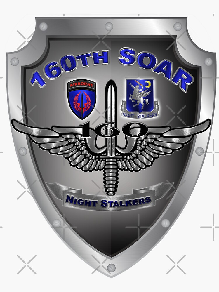 "160th Special Operations Aviation Regiment “SOAR Veteran”" Sticker for ...
