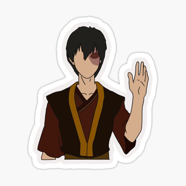 "Hello Zuko Here" Sticker for Sale by bobbihstanson | Redbubble