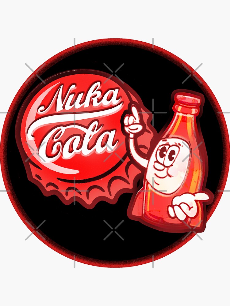 "Nuka Cola" Sticker for Sale by DBnation | Redbubble