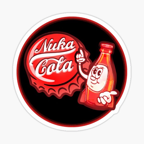"Nuka Cola" Sticker for Sale by DBnation | Redbubble