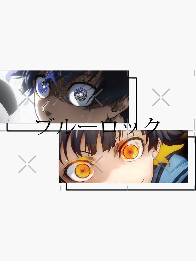 "Isagi and Bachira Sticker" Sticker for Sale by Pengun | Redbubble