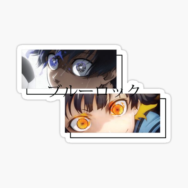 "Isagi and Bachira Sticker" Sticker for Sale by Pengun | Redbubble