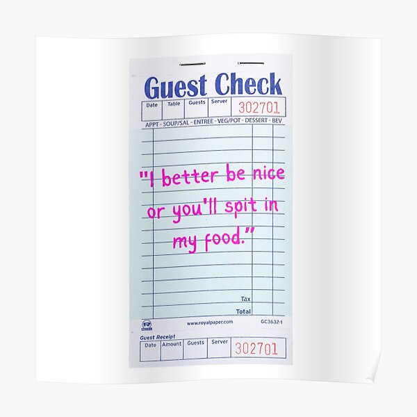 "Guest Check | Annoying Customers | The Customer Is Always Right ...