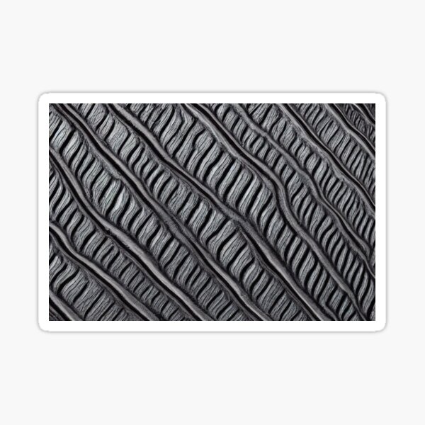 "Abstract black wavy background" Sticker for Sale by alekxemko | Redbubble