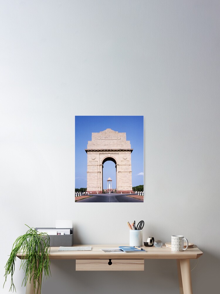 "1960s - India Gate, New Delhi, India" Poster for Sale by thatwaslife ...