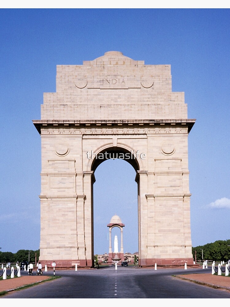"1960s - India Gate, New Delhi, India" Poster for Sale by thatwaslife ...