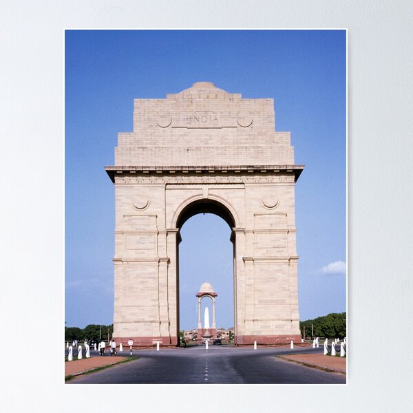 "1960s - India Gate, New Delhi, India" Poster for Sale by thatwaslife ...