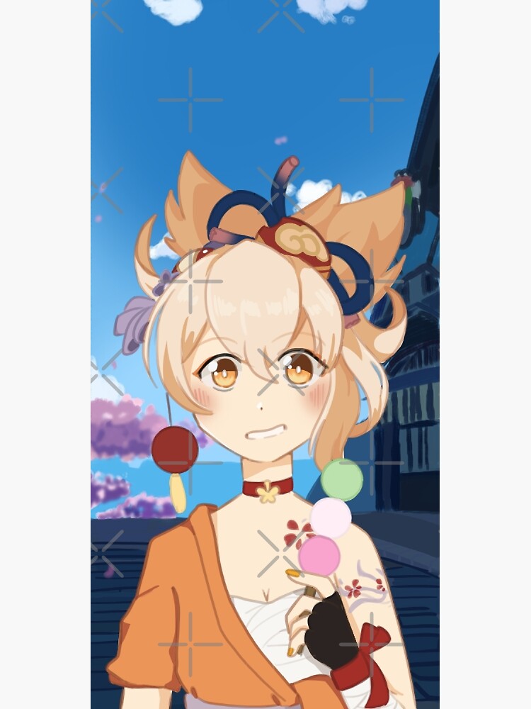 "Yoimiya Nagaohara" Poster for Sale by Chikaari-Silver | Redbubble