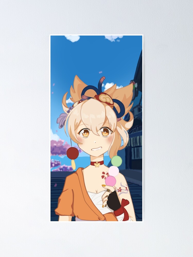 "Yoimiya Nagaohara" Poster for Sale by Chikaari-Silver | Redbubble