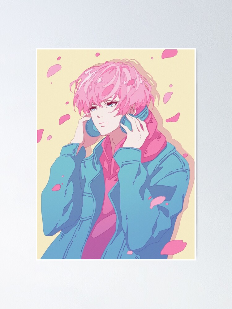 "The handsome anime boy" Poster for Sale by AnGoArt | Redbubble