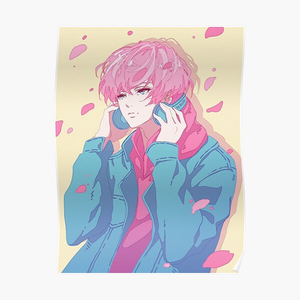 "The handsome anime boy" Poster for Sale by AnGoArt | Redbubble