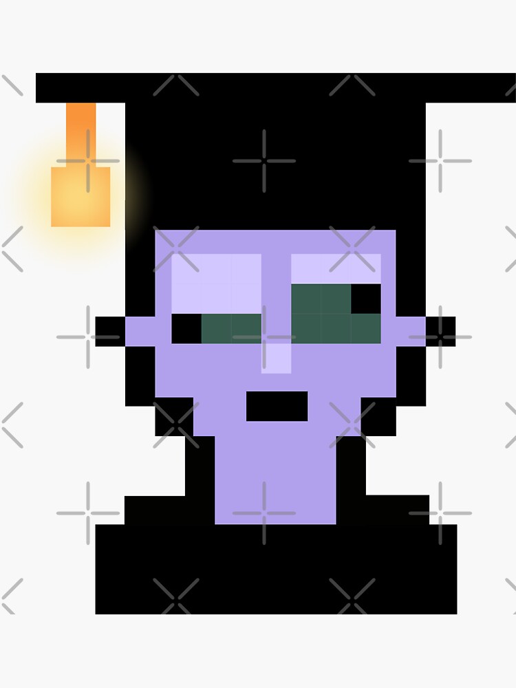 "Bored Student Zombie Halloween Edition Pixel Art School Senior Year ...