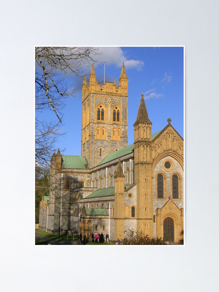 "Buckfast Abbey" Poster by lezvee | Redbubble