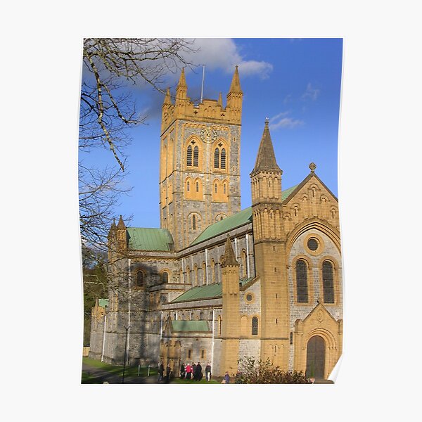 "Buckfast Abbey" Poster by lezvee | Redbubble