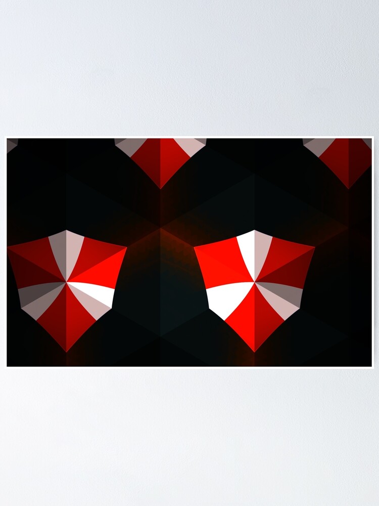 "Red and White Blocky Pattern art" Poster for Sale by Boztik-Designs ...