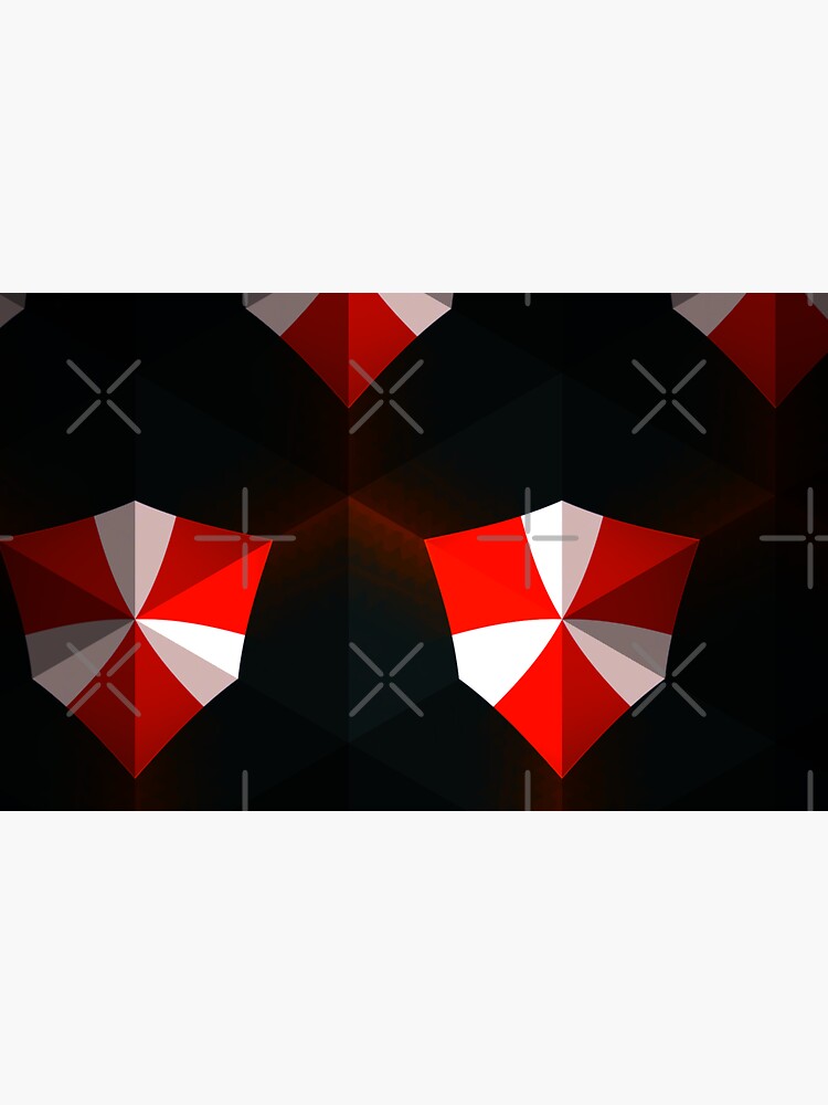 "Red and White Blocky Pattern art" Sticker for Sale by Boztik-Designs ...