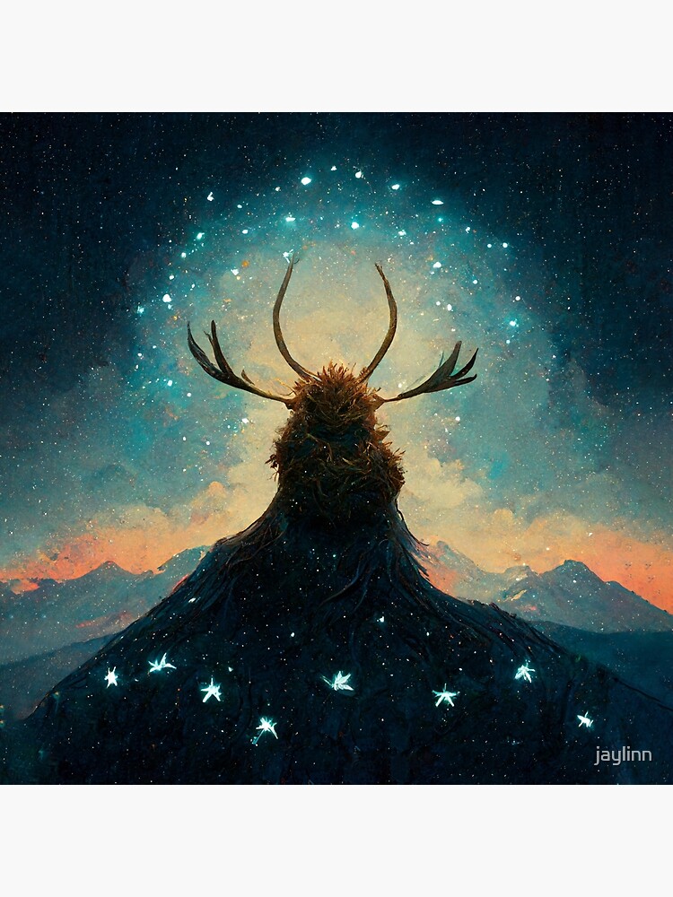 "Elk Star People Mountain Spirit" Poster for Sale by jaylinn | Redbubble
